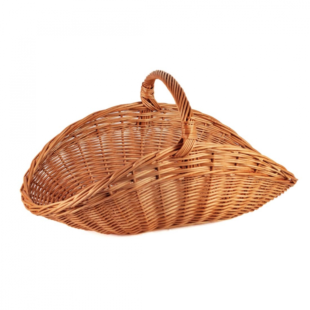 Vedkurv Nils | naturpil | 64x35cm | Hytte Hobby Hage | Kos i hver krok